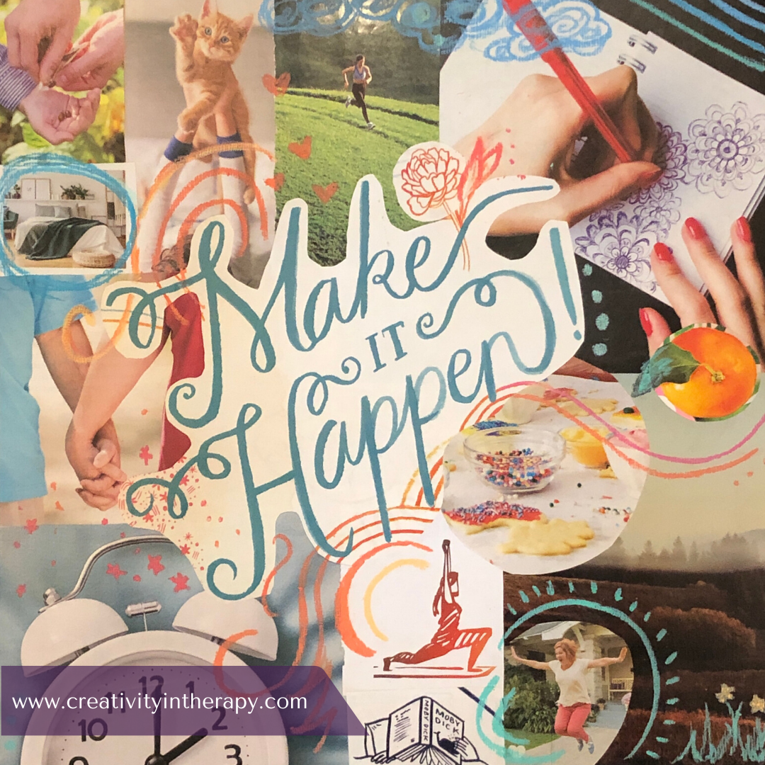 Create a Self-Care Collage - Creativity in Therapy